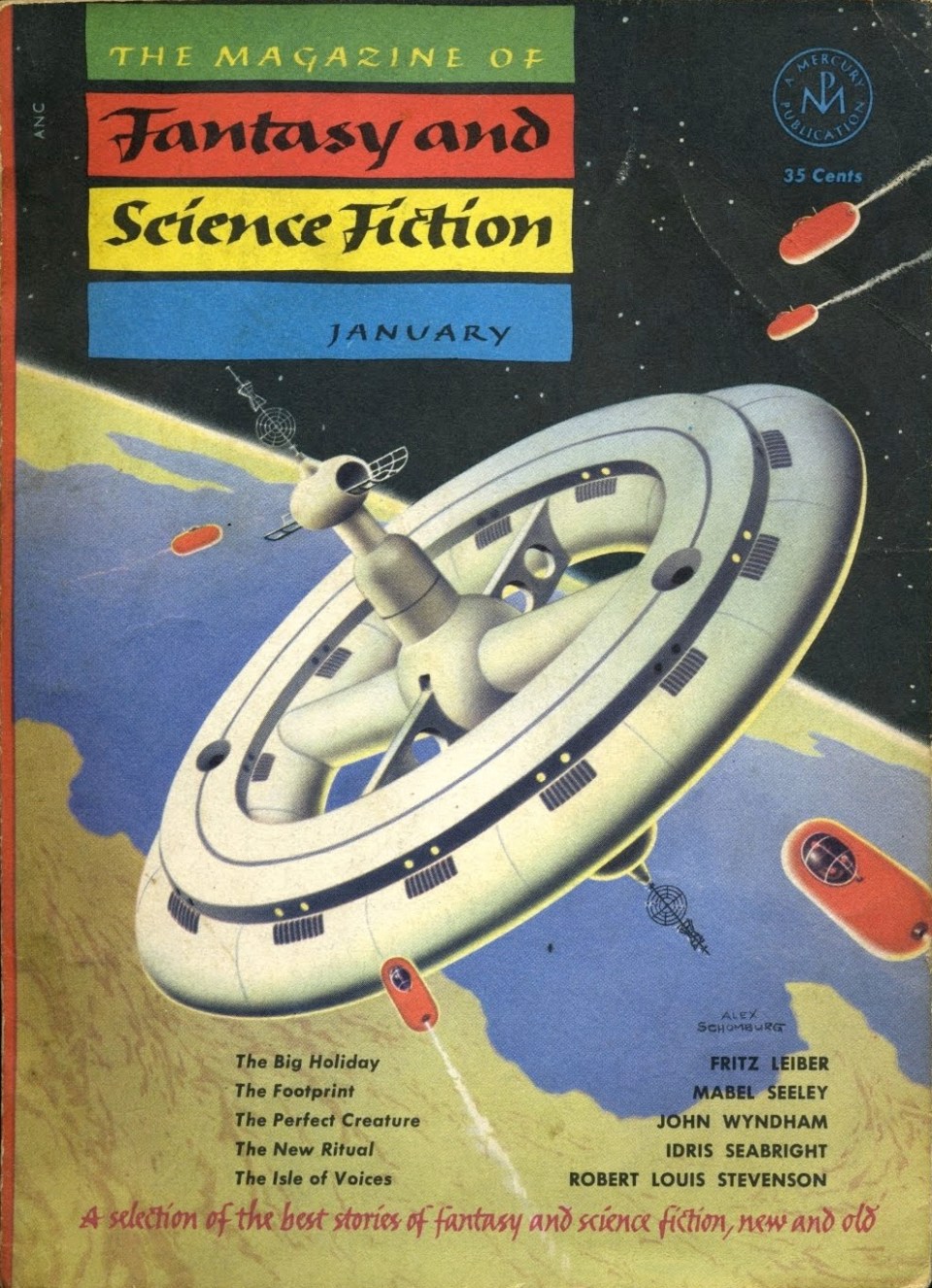 Adventures in Science Fiction Cover Art: The Space Station, Part II ...