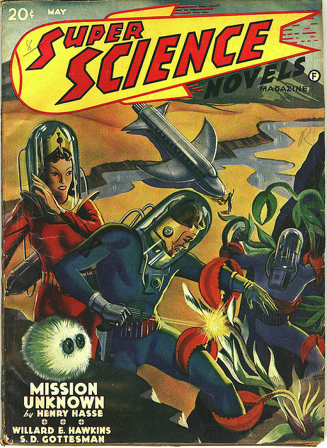 Adventures in Science Fiction Art: Spacewomen of the Future (flying ...