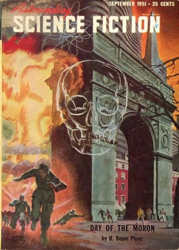 Adventures in Science Fiction Cover Art: The Skull (connected to ...