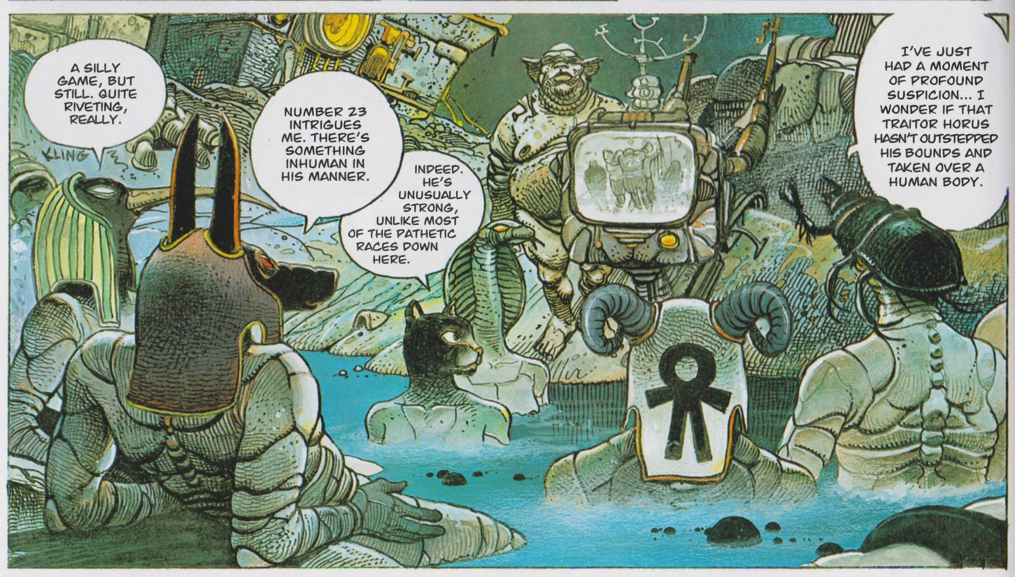 A SF “bande dessinée” Review: Enki Bilal’s La Foire aux immortels ...