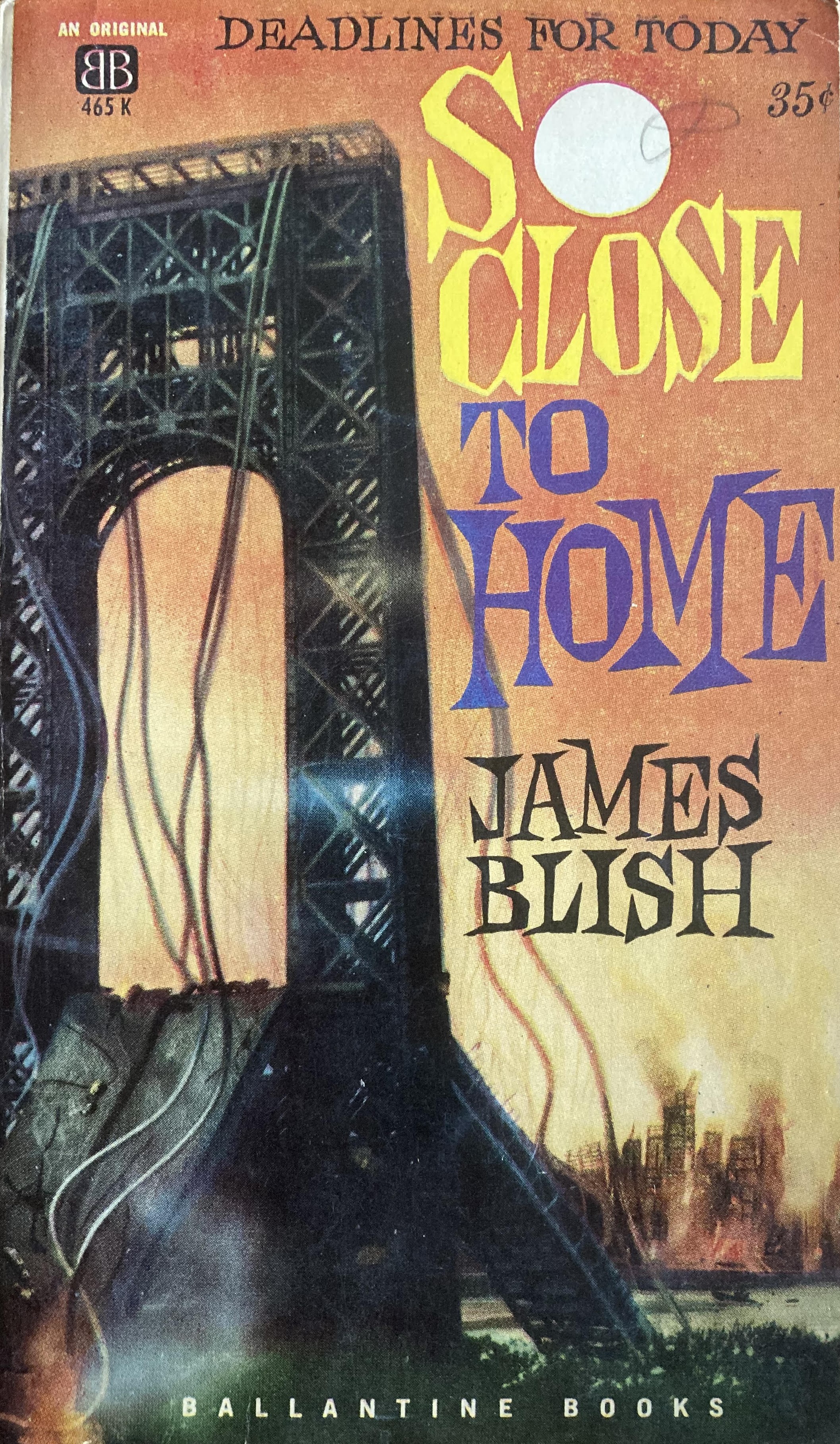 Book Review: So Close to Home, James Blish (1961) | Science Fiction and ...